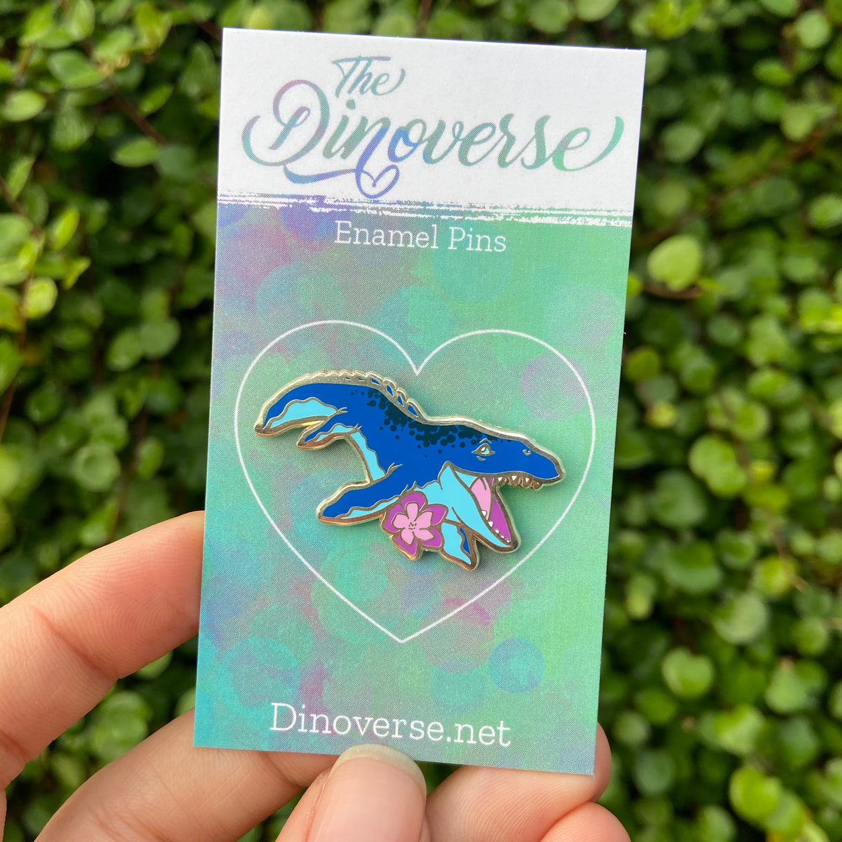 Chibi Mochi Mosasaurus Enamel Pin – The Dinoverse
